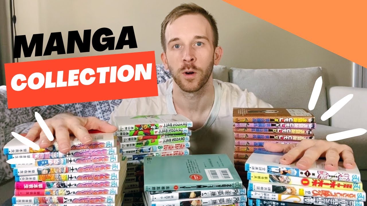 my HUGE manga collection - YouTube
