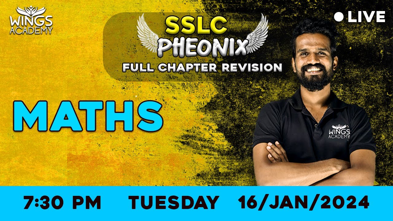 MATHS | SSLC |CIRCLES , TANGENTS | FULL CHAPTER REVISION | WINGS ...