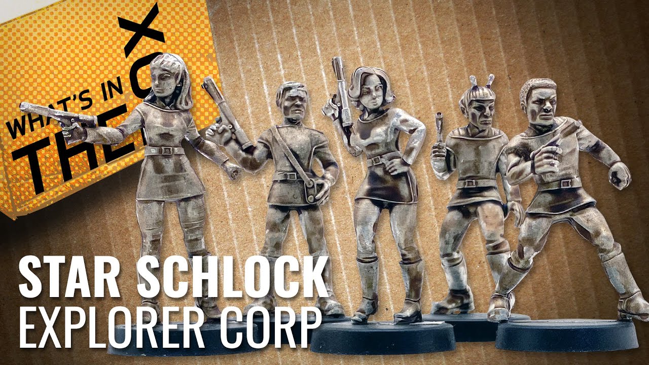Unboxing: Star Schlock Explorer Corps - Pulp Sci-Fi Miniatures ...