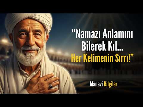 Namazda NE DEDİĞİNİ Biliyor musun? Allahu Ekber'den Selama Her Kelimenin Sırrı!