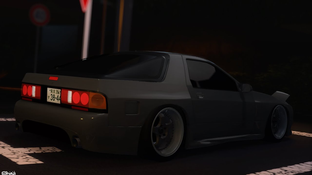 Gray Rx7 FC Edit time lapse - YouTube