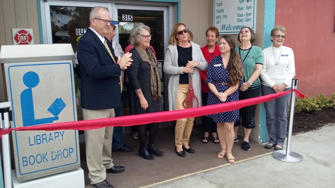 Flagler Beach Library reopens - YouTube