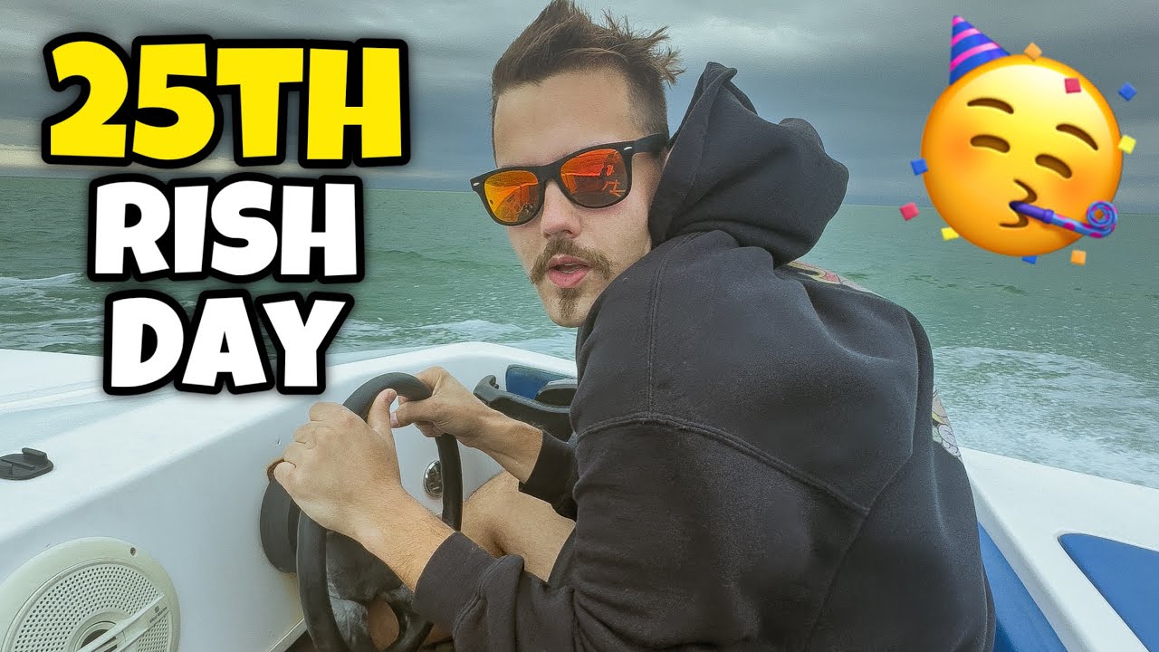 RISH Goes SPEED BOATING For The First Time! - YouTube