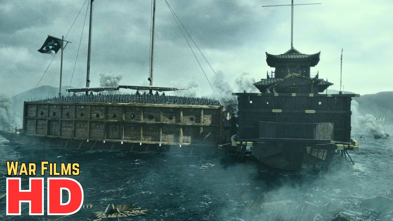 The Korean Joseon Navy Deploys it's New Turtle Ship - Hansan: Rising Dragon - YouTube
