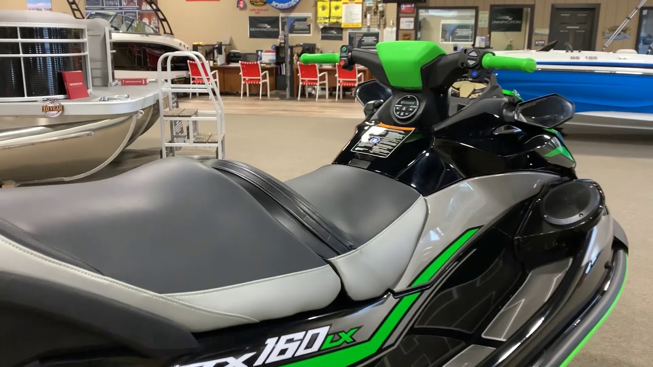 Kawasaki STX 160 LX review - YouTube
