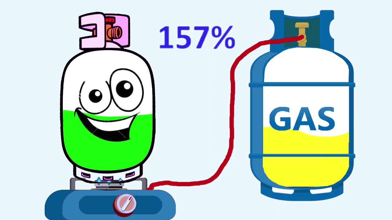 Cylinder filling with Gas | lpg gas filling Animation #Low battery ...