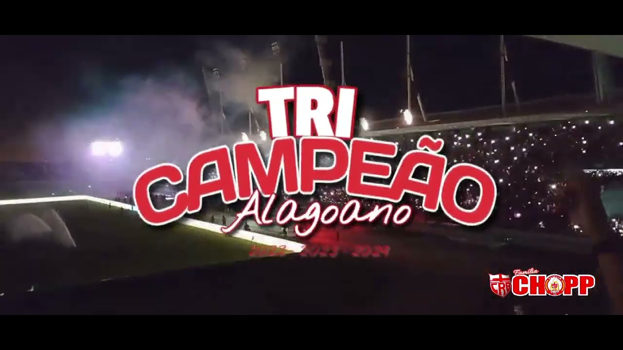 CRB CHOPP na final do Alagoano 2024, CRB TRI CAMPEÃO - YouTube