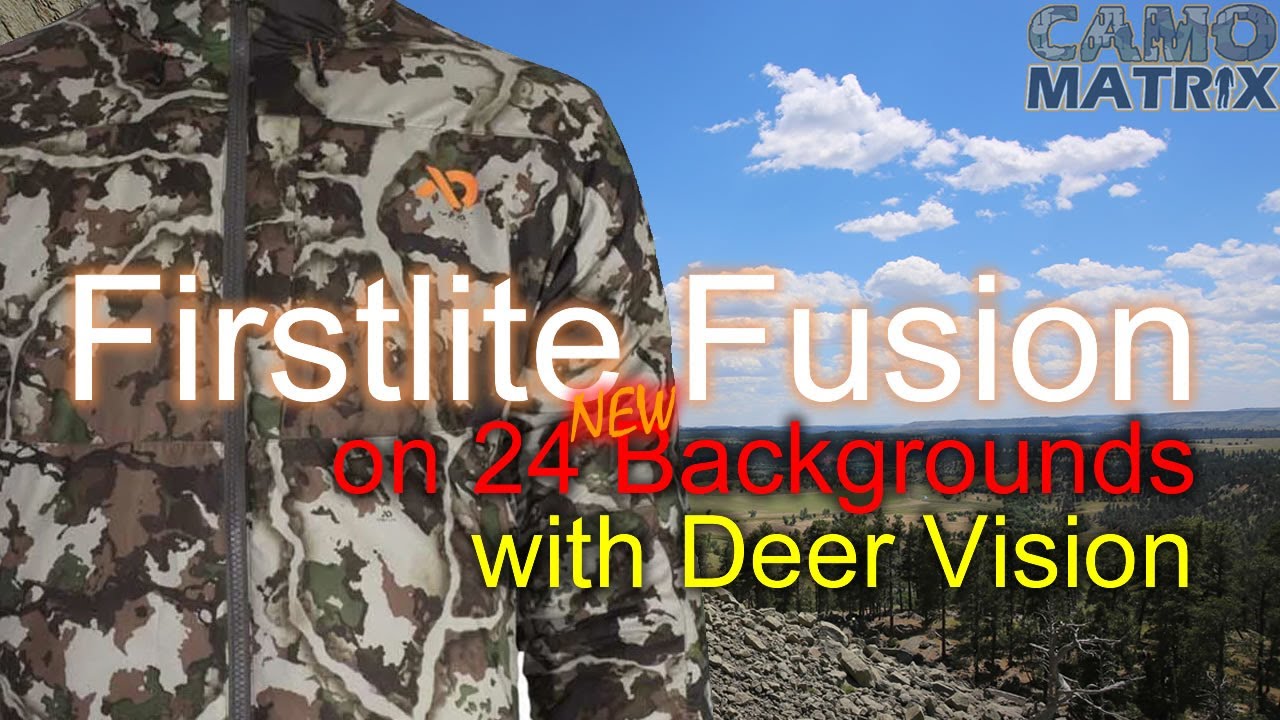 First Lite Fusion in Human and Deer Vision on 24 Backgrounds - Deer Elk ...