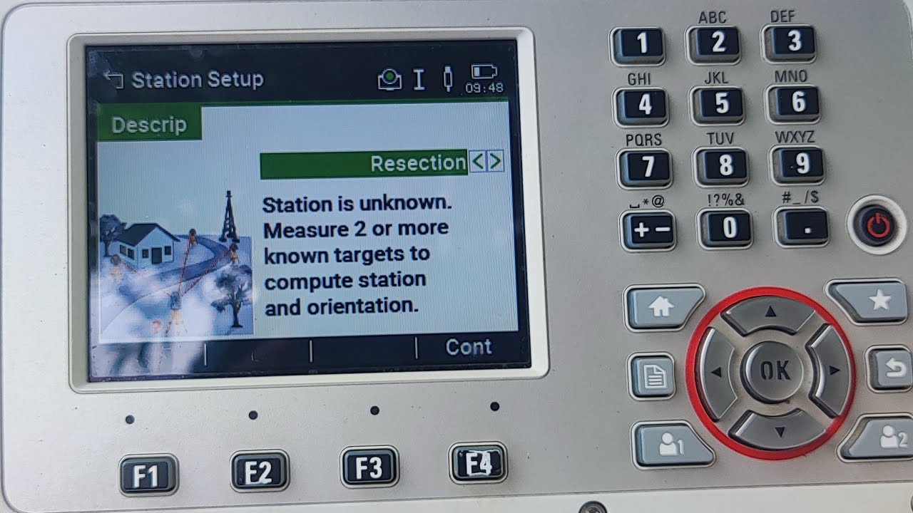 total station resection method | Leica total station resection | Leica ...