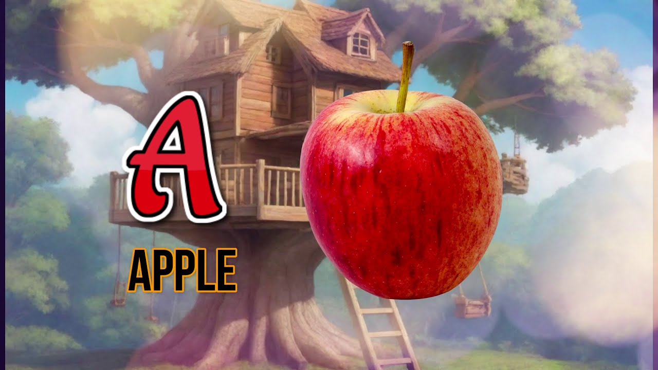 ABC Song for Kids | A for Apple & Fun Alphabet Song with Cute ...