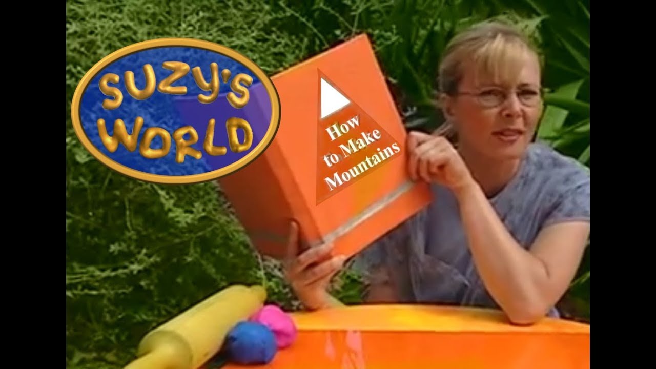 How are mountains made? - Suzy's World - YouTube