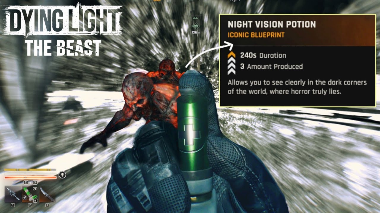 Night Vision Potion would be a perfect addition in Dying Light: The ...