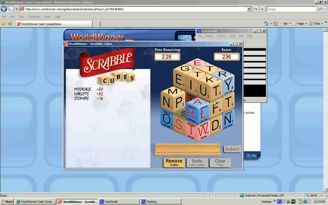 WorldWinner -- Scrabble Cubes Tutorial - YouTube