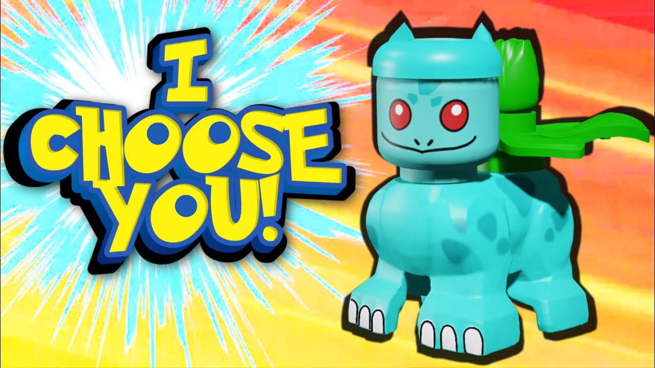I Made Pokemon into LEGO FIGURES! - YouTube