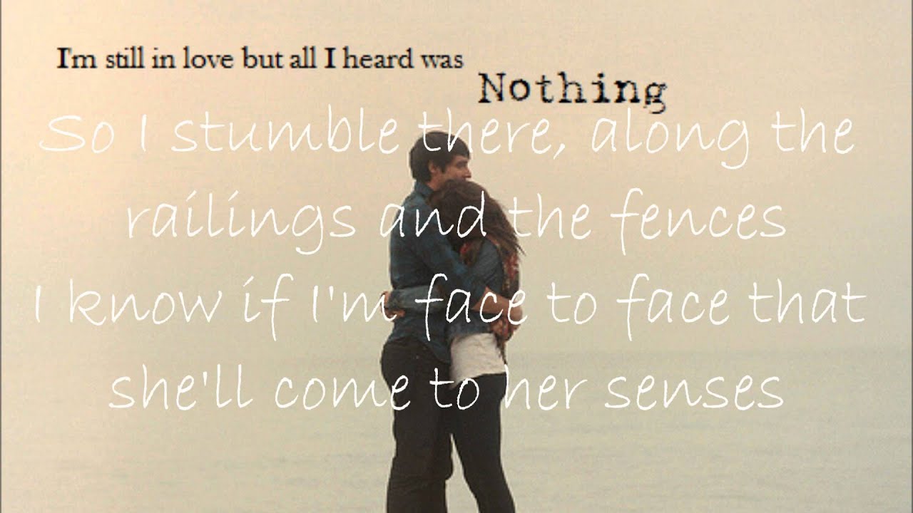 Nothing - The Script (LYRICS) - YouTube
