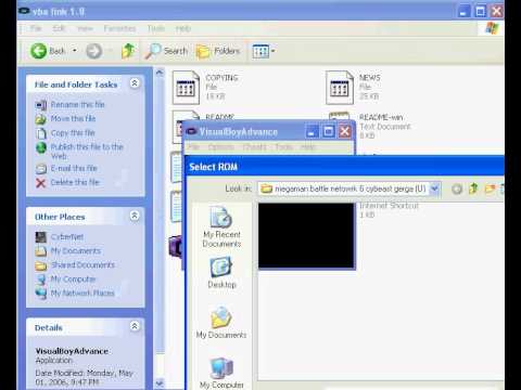 How to use game saves on vba link - YouTube