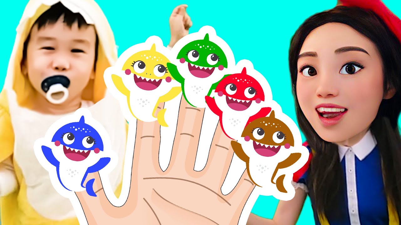 Baby Shark Colors Finger Family | DoReMi Kids Songs - YouTube
