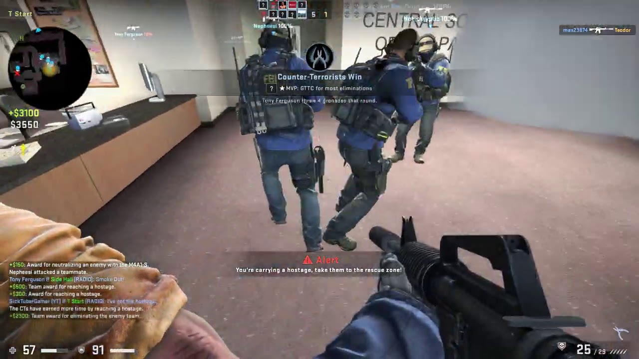 CS:GO - Cs_Office Gameplay (No Commentary) - YouTube