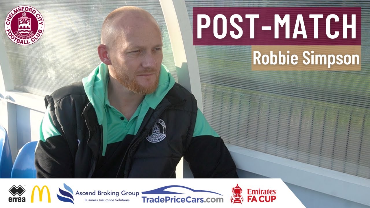 Robbie Simpson post Romford (A) - YouTube