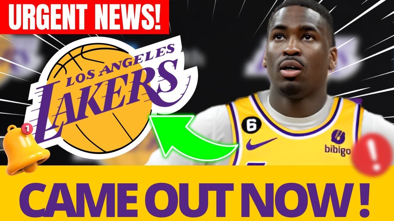 💥 OUT NOW! FANS GO CRAZY! CONFIRMED D’Moi Hodge! LOS ANGELES LAKERS ...