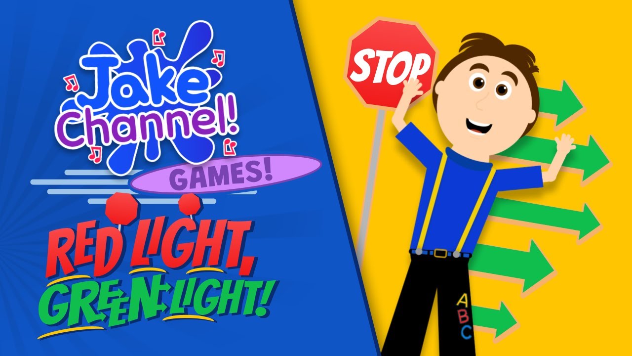 Jake Games for Kids! Red Light, Green Light 🚦 | Fun for All Ages! ️ ...