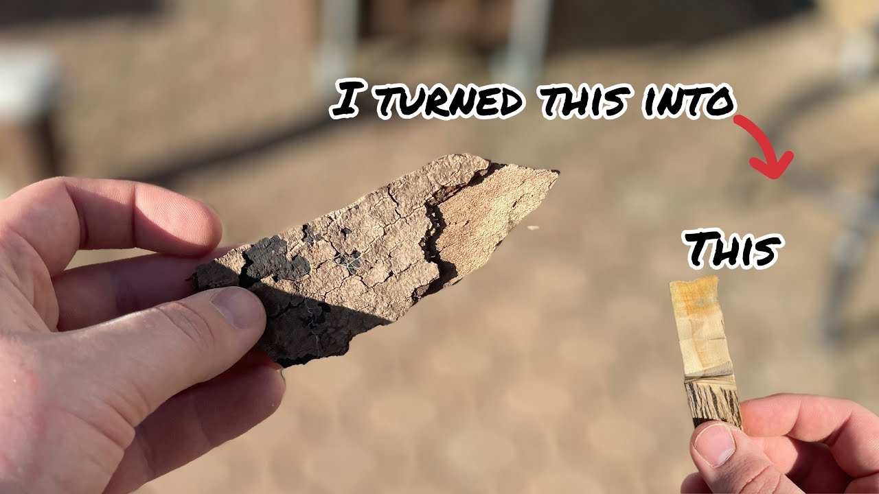 I turned this piece of wood into a Clarinet Reed!!!! - YouTube