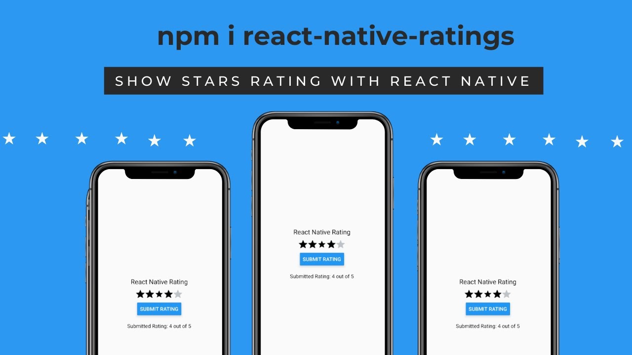 Customizing Ratings In React Native React Native Ratings Ui Design 7367