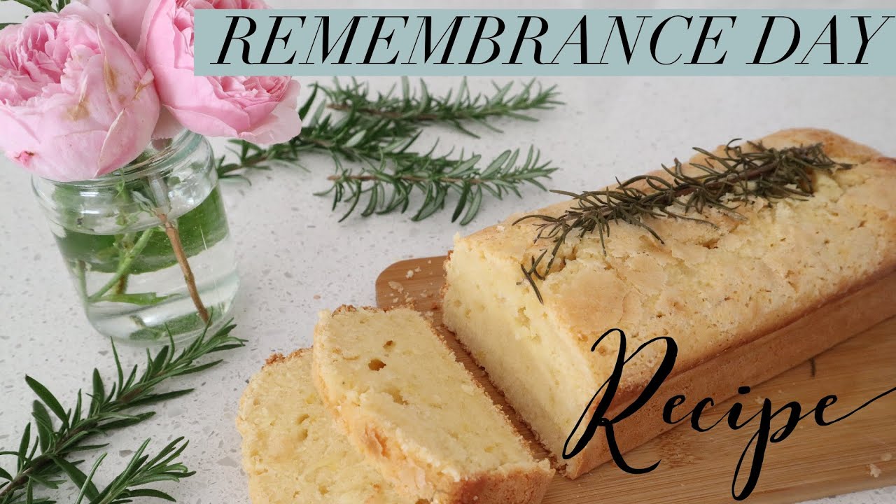 Remembrance Day | Rosemary and Apple Loaf Cake|| ASMR || Kitchen Magick ...