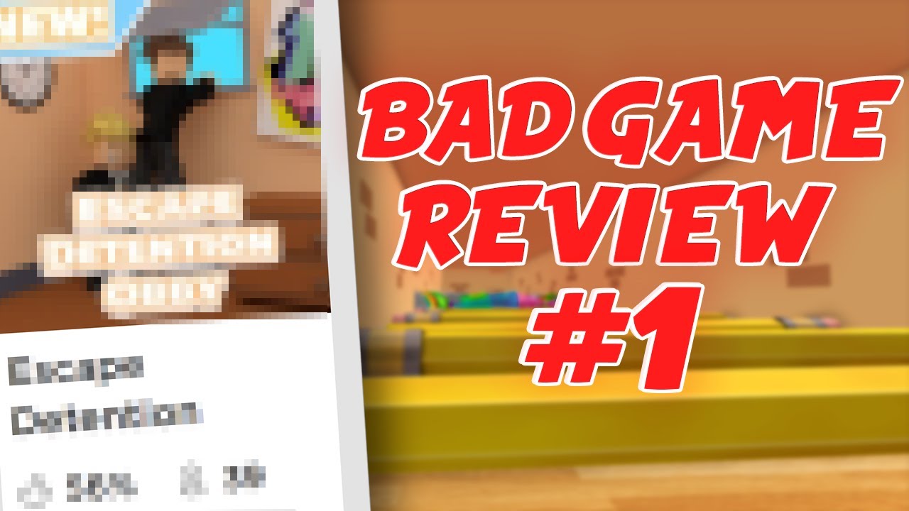 Roblox Game Review #1: Escape the Detention obby! - YouTube