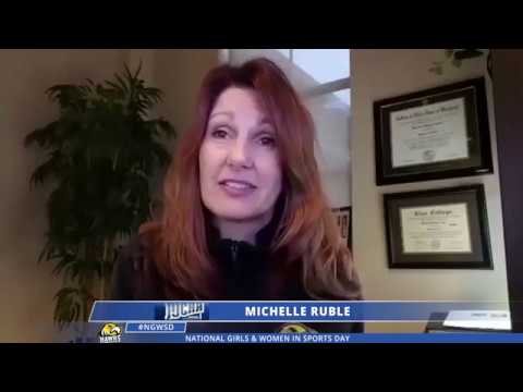 National Girls & Women in Sports Day - Michelle Ruble - YouTube