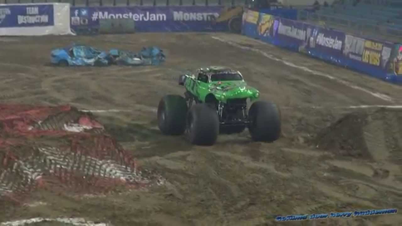 Monster Jam XXL Gelredome Arnhem - Freestyle Run with HULK | Monster ...
