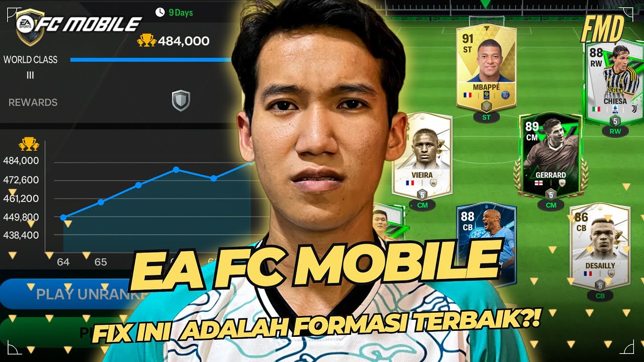 Fix Ini Formasi Terbaik di FC Mobile?! Balance Untuk Attacking ...
