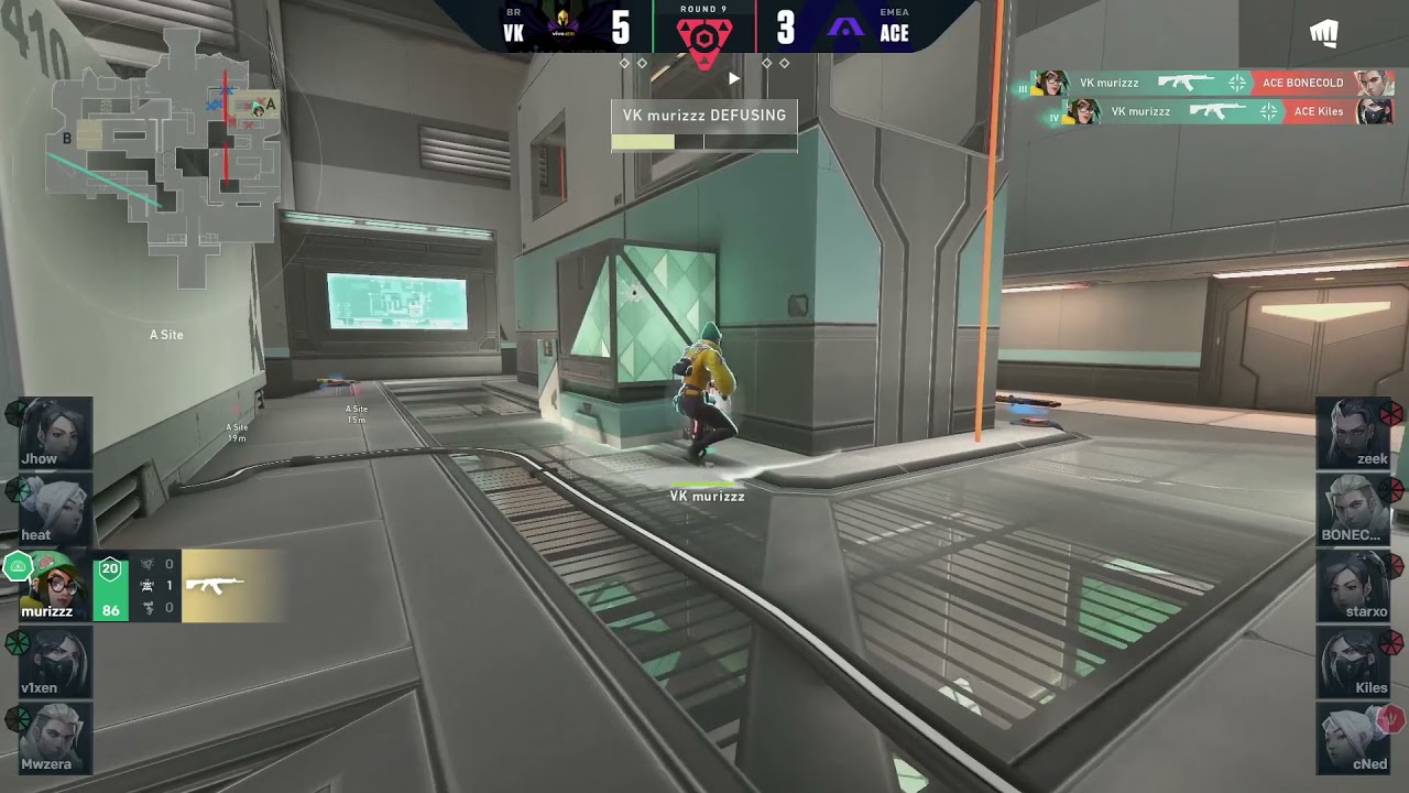 VK murizz clean 1v3 clutch! Champions: Berlin – Group Stage - YouTube