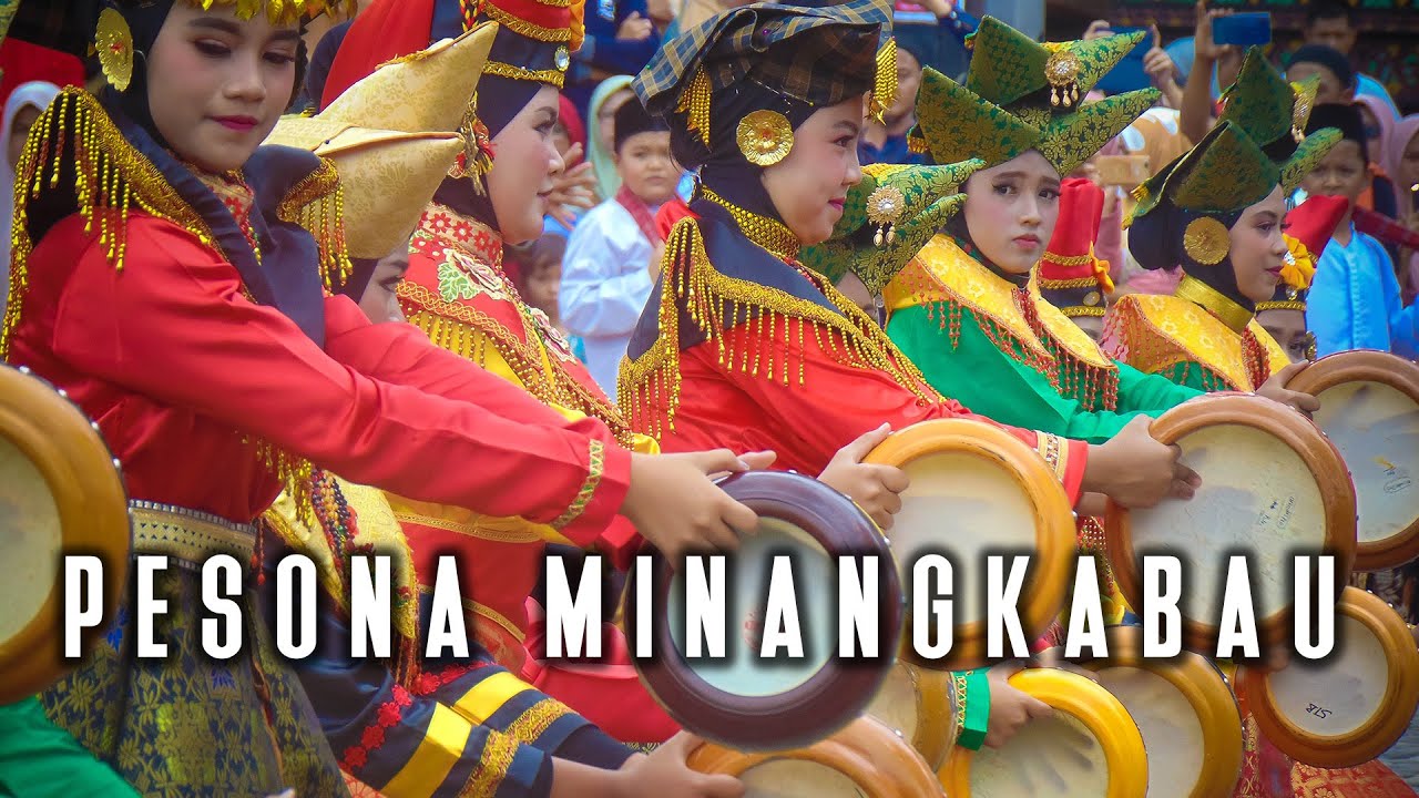 Tari Massal Pesona Minangkabau 2019 di Tanah Datar - YouTube