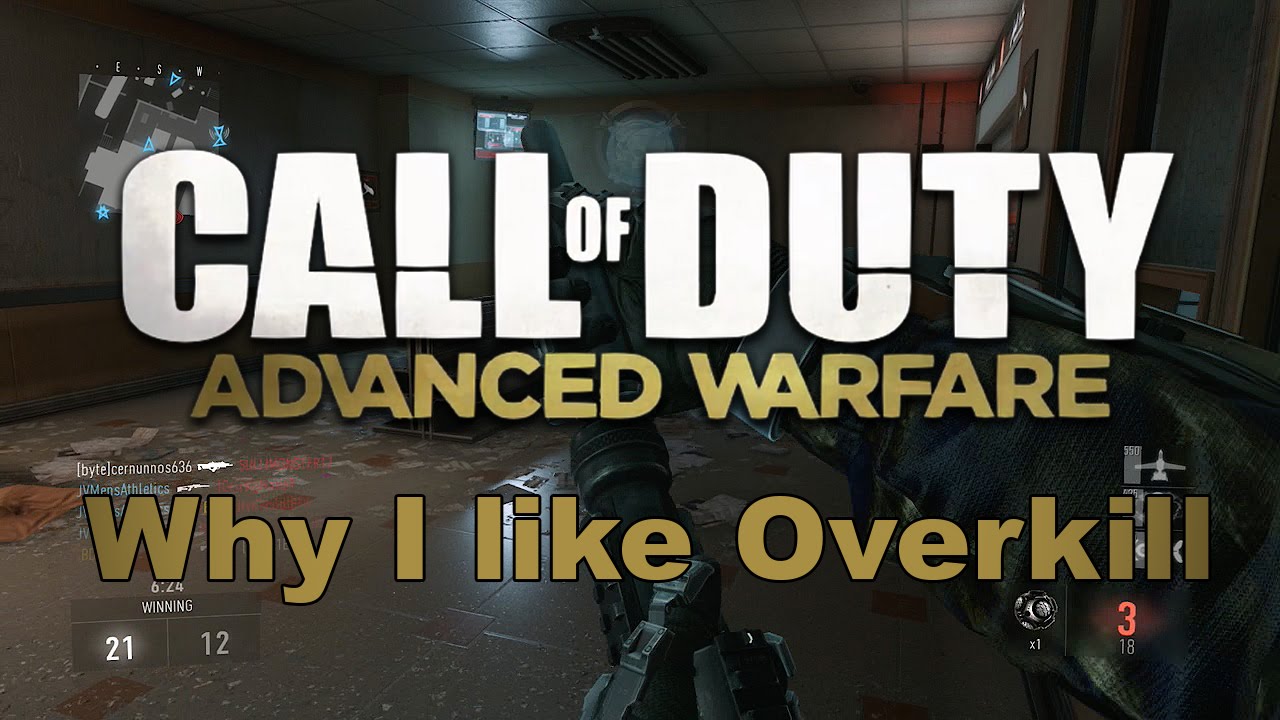 CoD Advanced Warfare - How to Properly Use Overkill (Kill Confirmed on ...