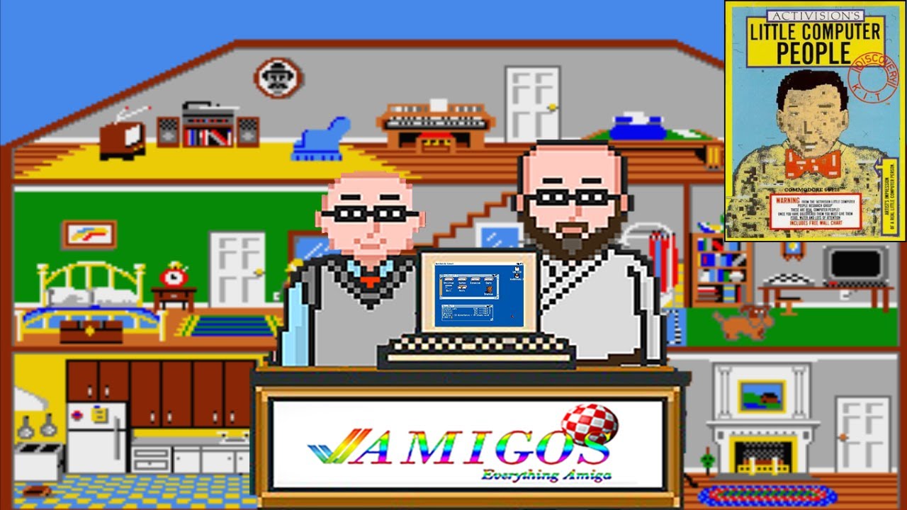 Little Computer People Review | Commodore Amiga | Amigos: Everything ...