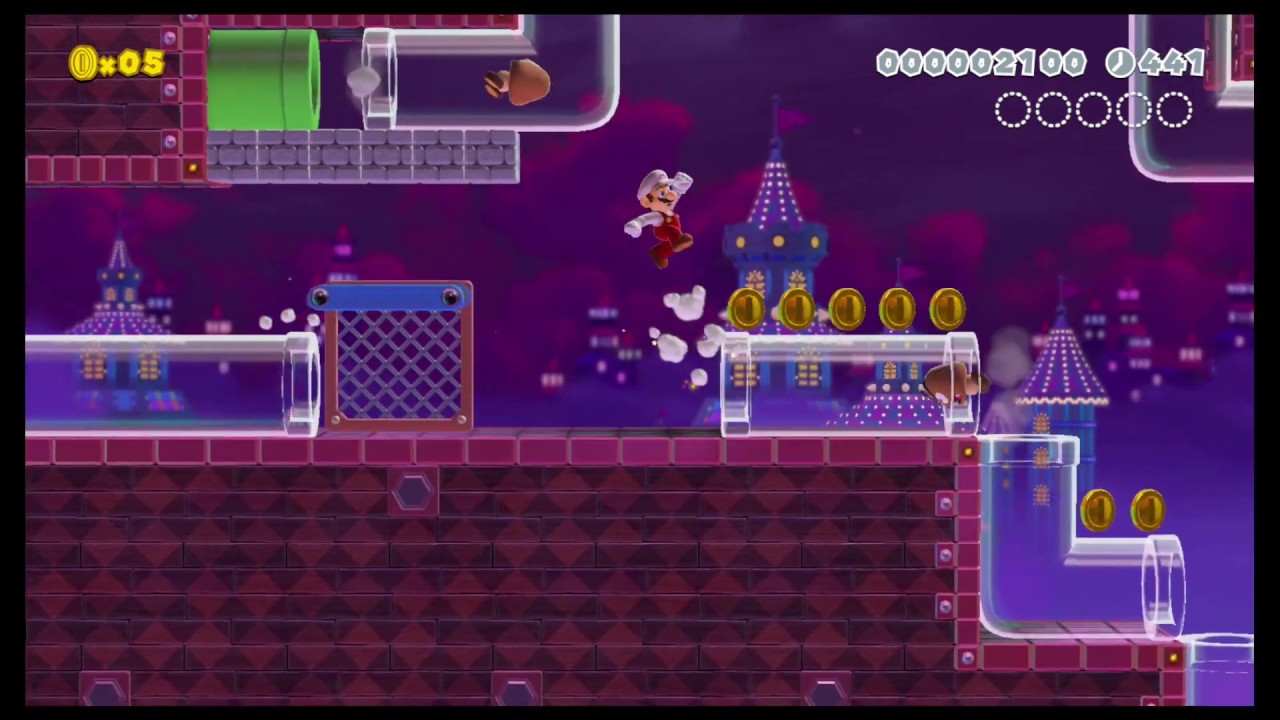 Eric's Super Mario Maker 2 Levels: Clear Pipe Commotion! - YouTube