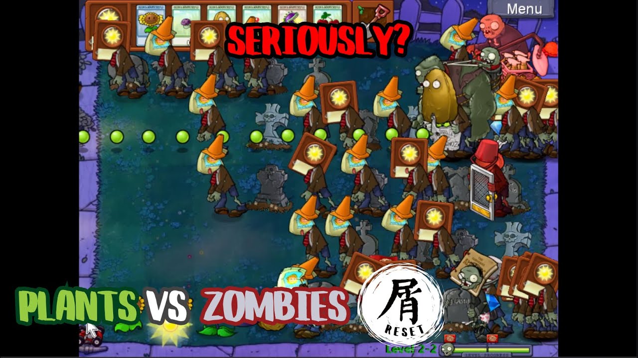 Flag Zombie drops Gatling Pea Gargantuars in this Plants Vs Zombies mod ...