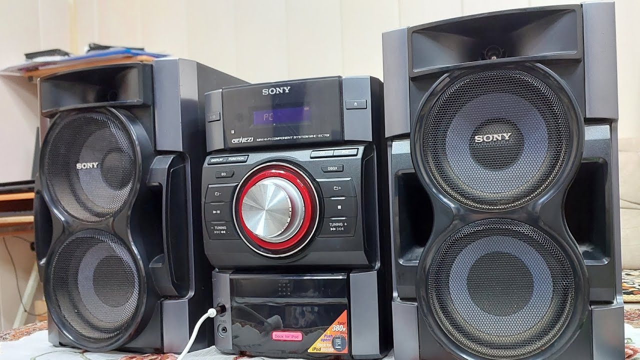 SONY GENEZI EC-79i Stereo - YouTube