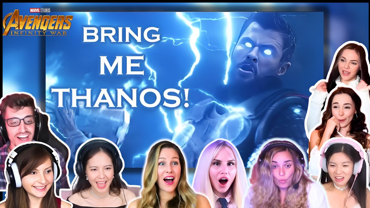 Avengers: Infinity War THOR "Bring Me Thanos" | Legend's Reactions ...