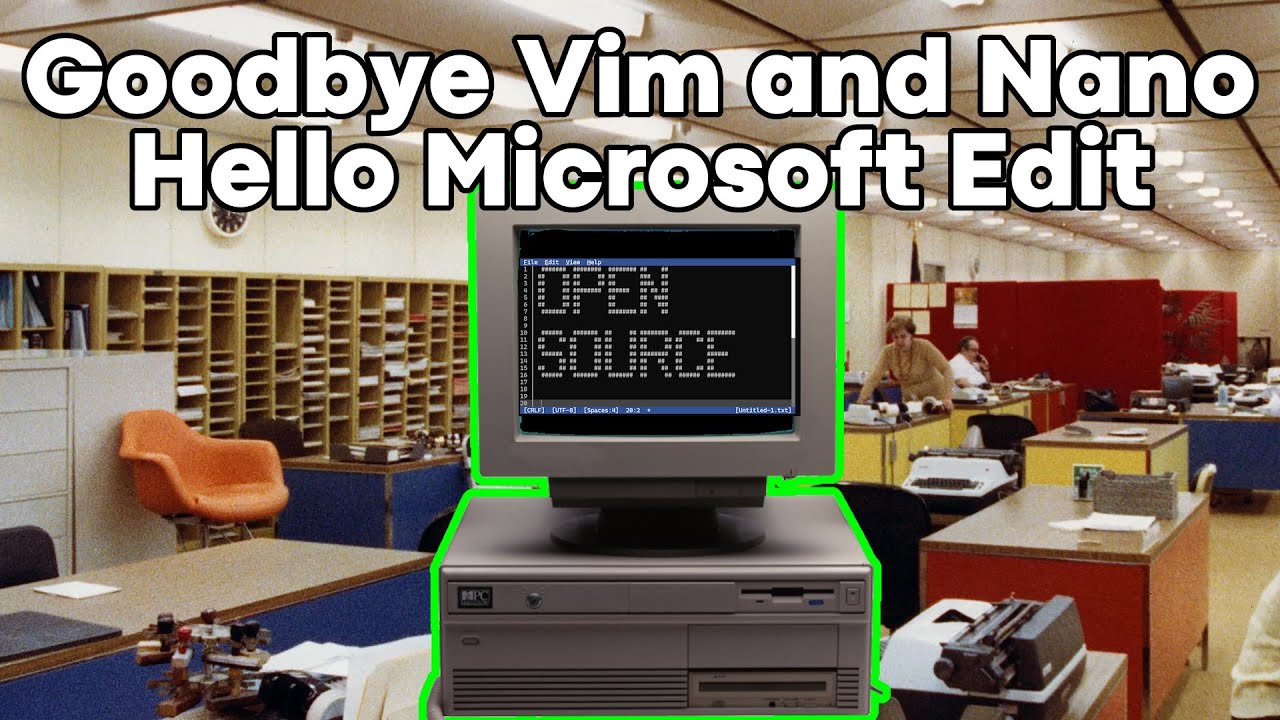 Goodbye Vim? Say Hello to Microsoft's New Text Editor Written in Rust! - YouTube