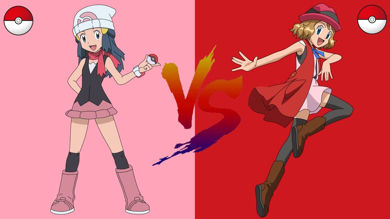 Pokemon Showdown Battle : Dawn VS Serena - YouTube