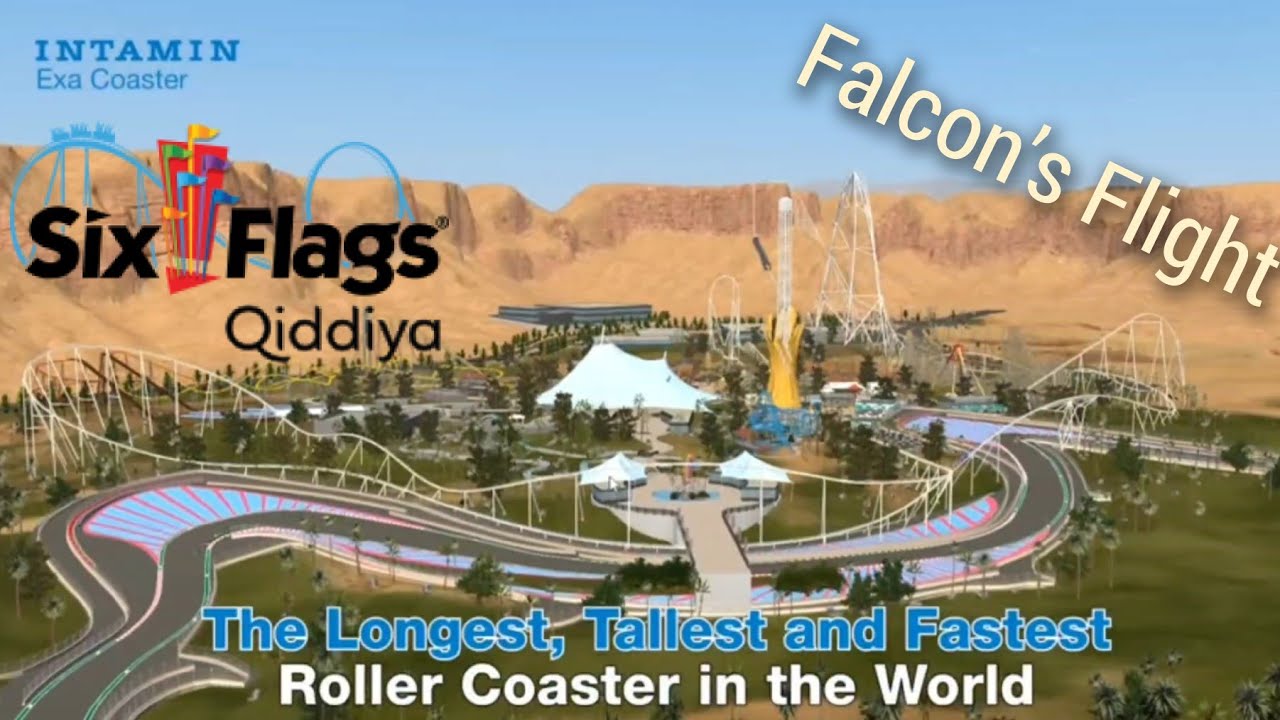 The world’s longest, tallest and fastest coaster | Falcon’s Flight ...