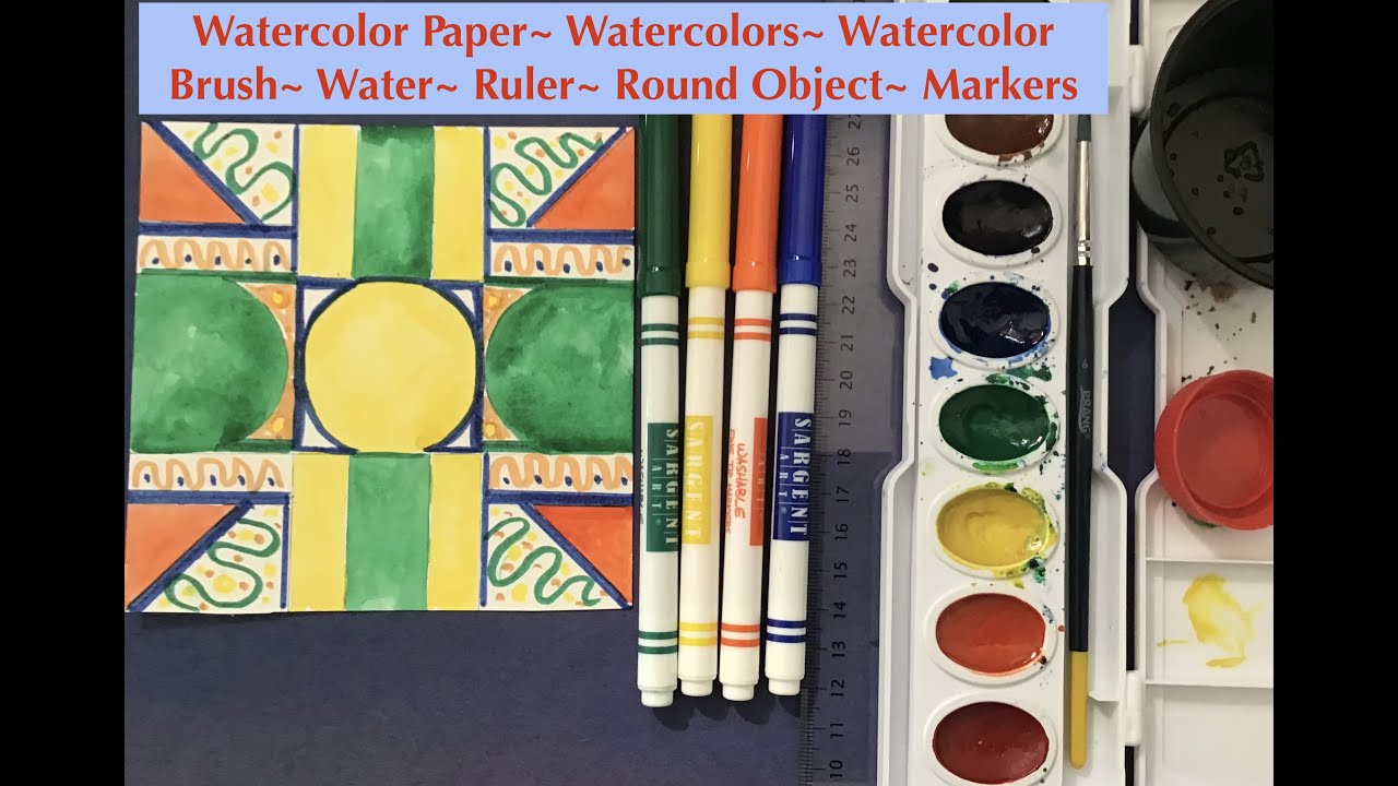 Painting- Watercolor Design for 5th Graders #fifthgrade # ...