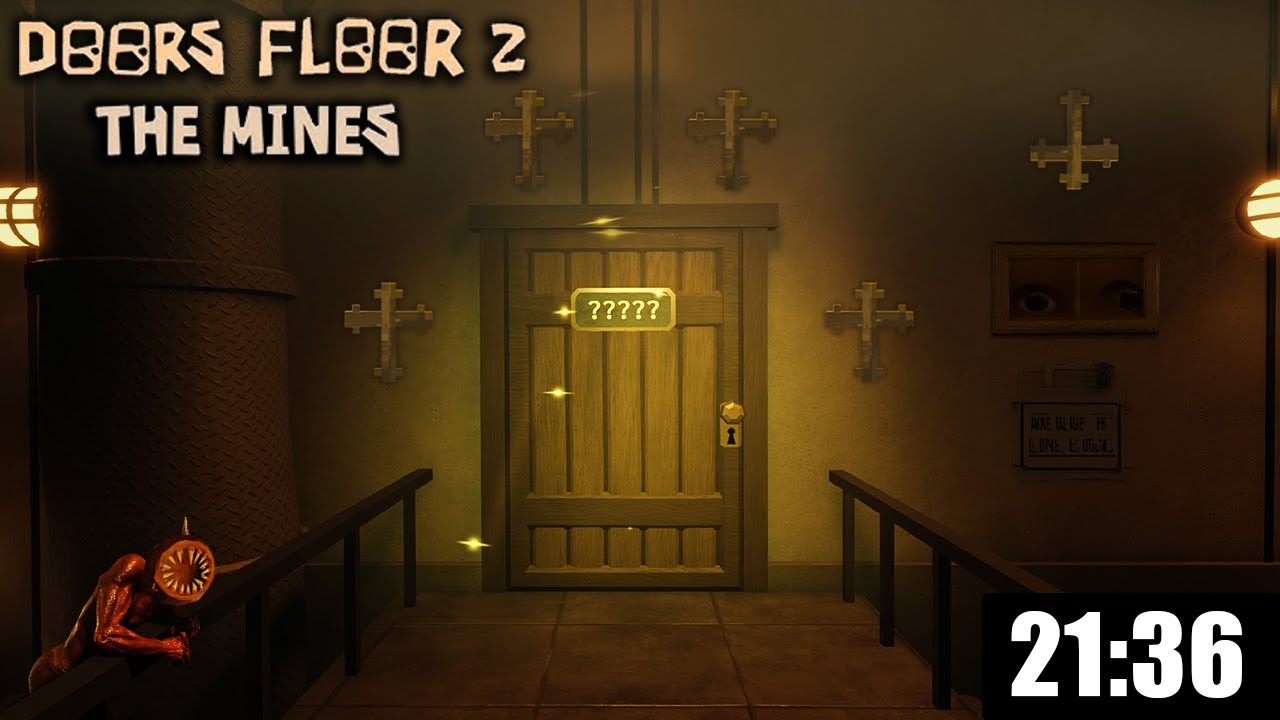 DOORS The Lost Mines (HUGE UPDATE!) - WORLD RECORD SPEEDRUN . RTX │ 4K ...