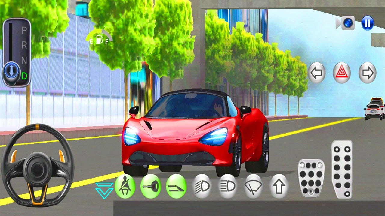 3d driving class simulator car Driving games Live Stream - YouTube