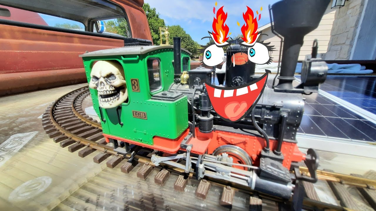 G Scale Train test drive - YouTube