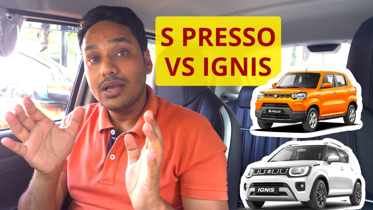 Maruti Suzuki S Presso and Ignis Comparison in 2022 | Mileage ...