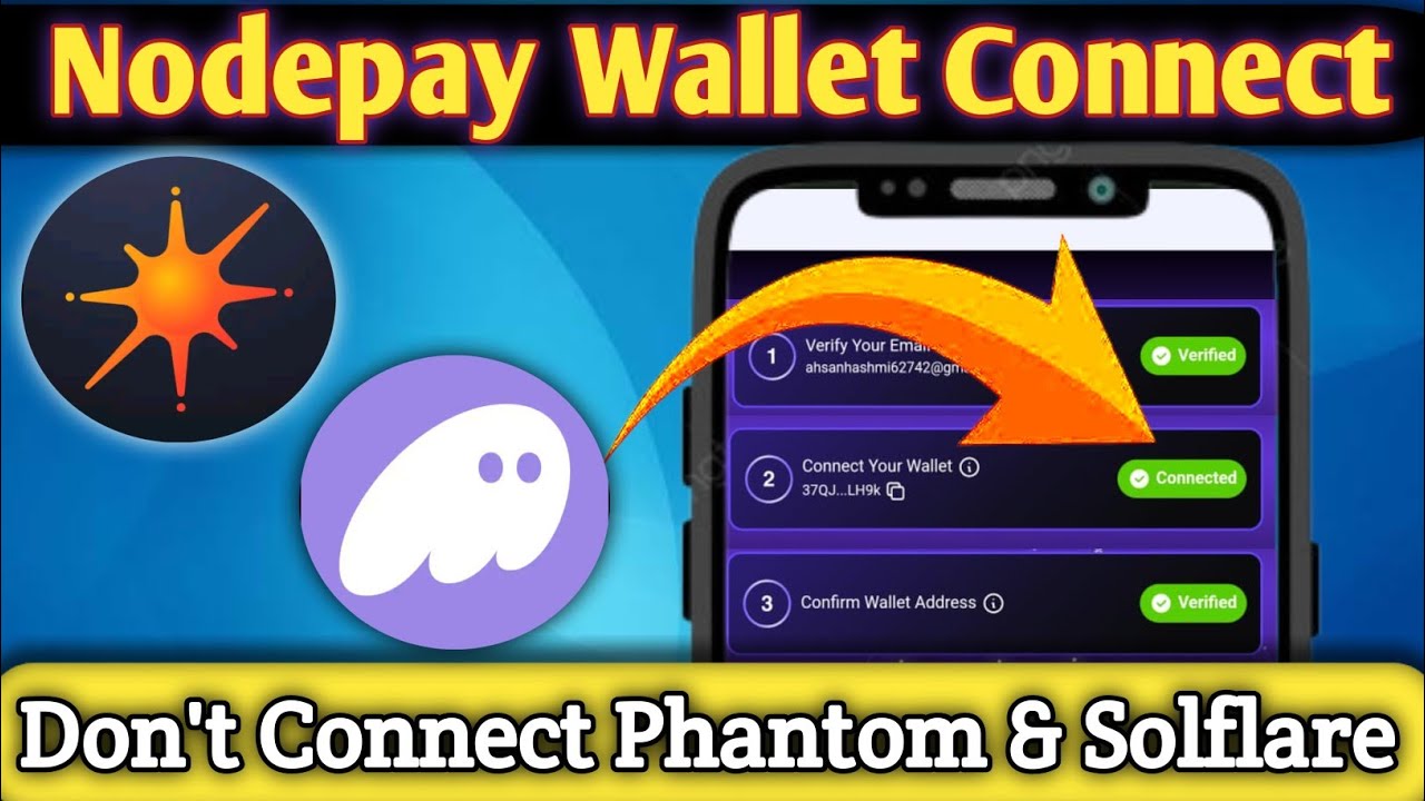 Connect Wallet in Nodepay on Mobile | Nodepay Withdraw Address - YouTube