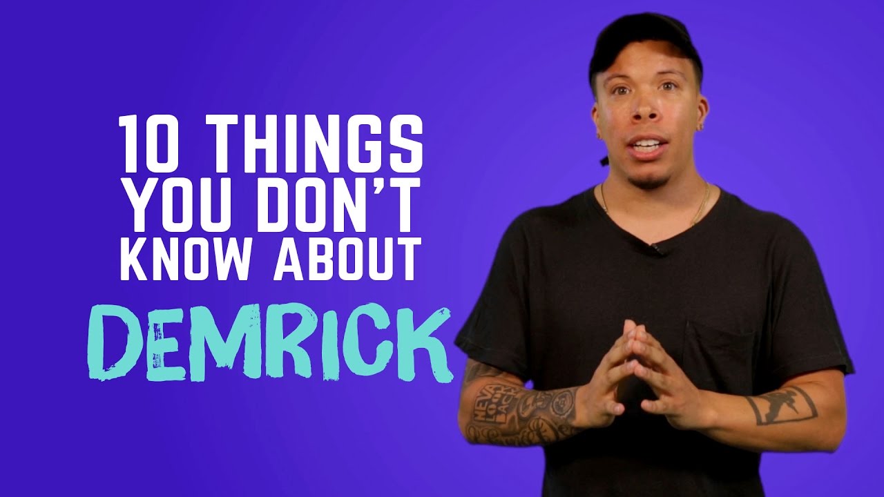 Demrick - 10 Things You Don't Know | All Def Music - YouTube